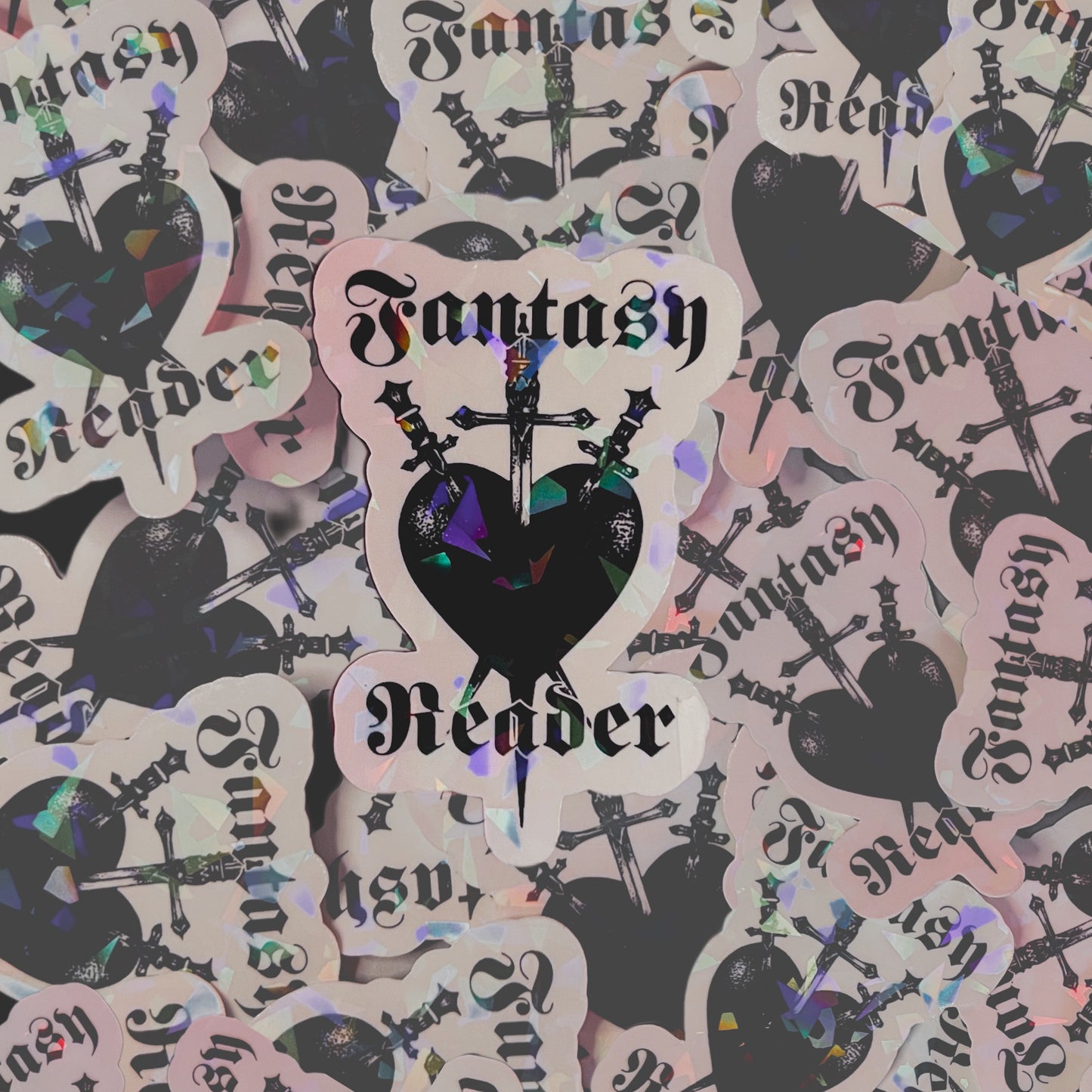 Fantasy reader Sticker – The Pumpkin Pot